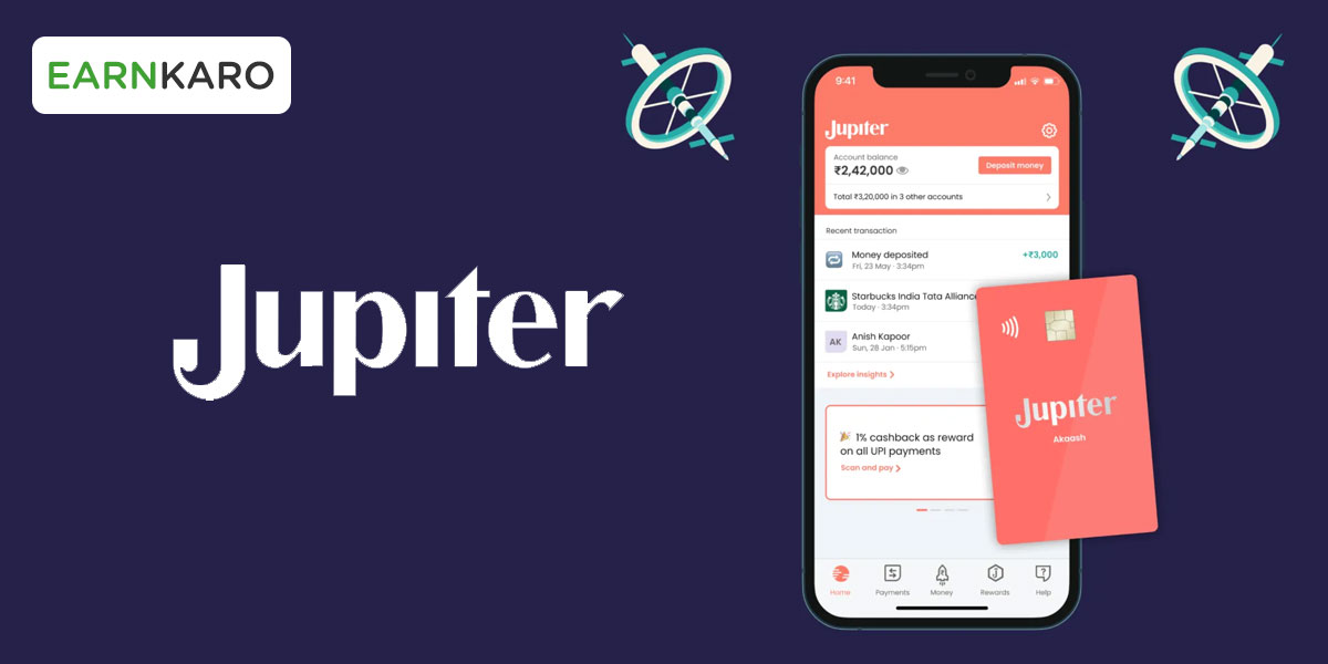 Jupiter Money Affiliate Program with ₹400 Payout December 2025