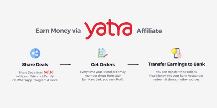 Yatra Affiliate Program with ₹133 Commission | June 2026